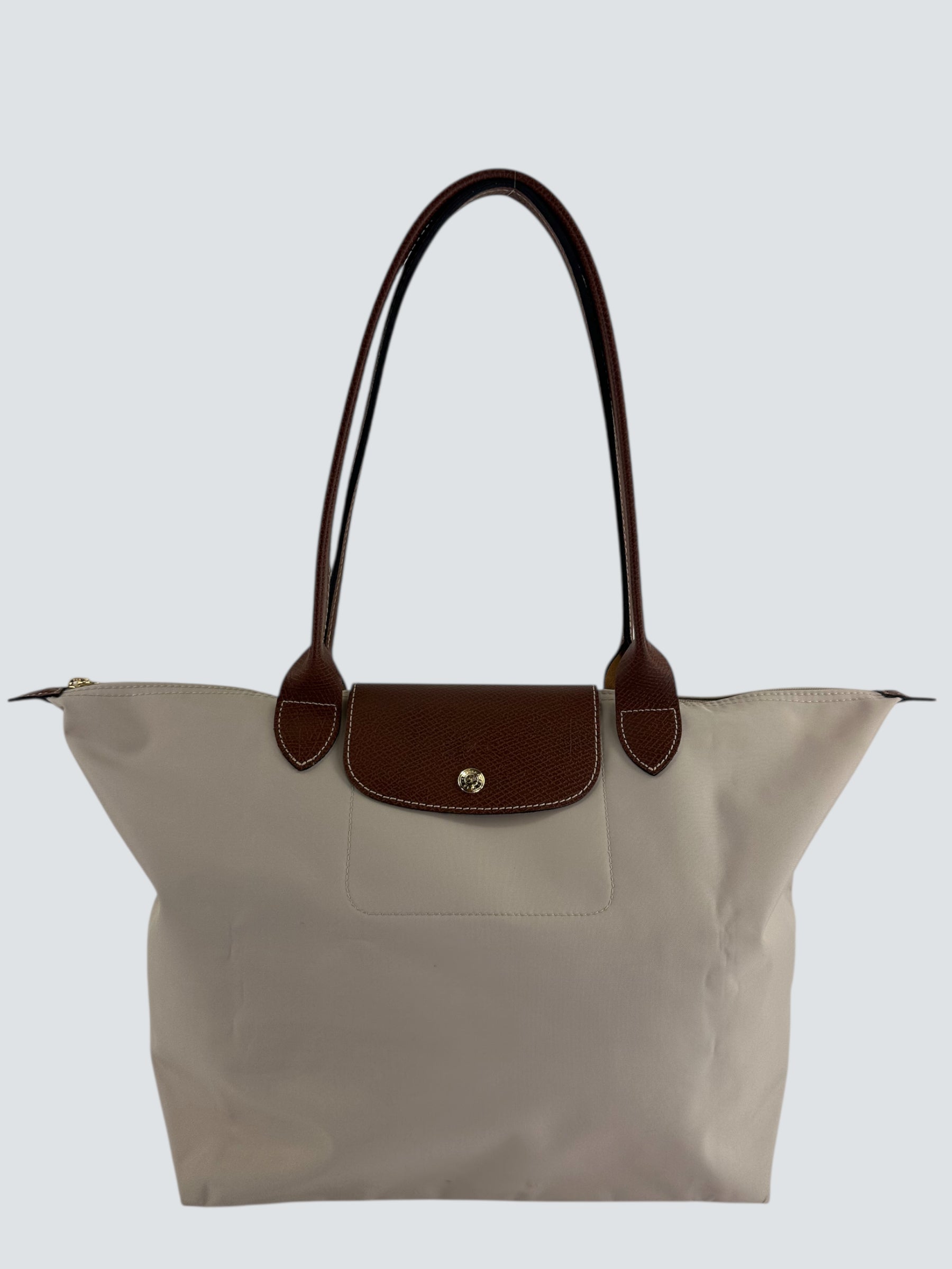 Longchamp Beige Handbag – Siopaella Designer Exchange