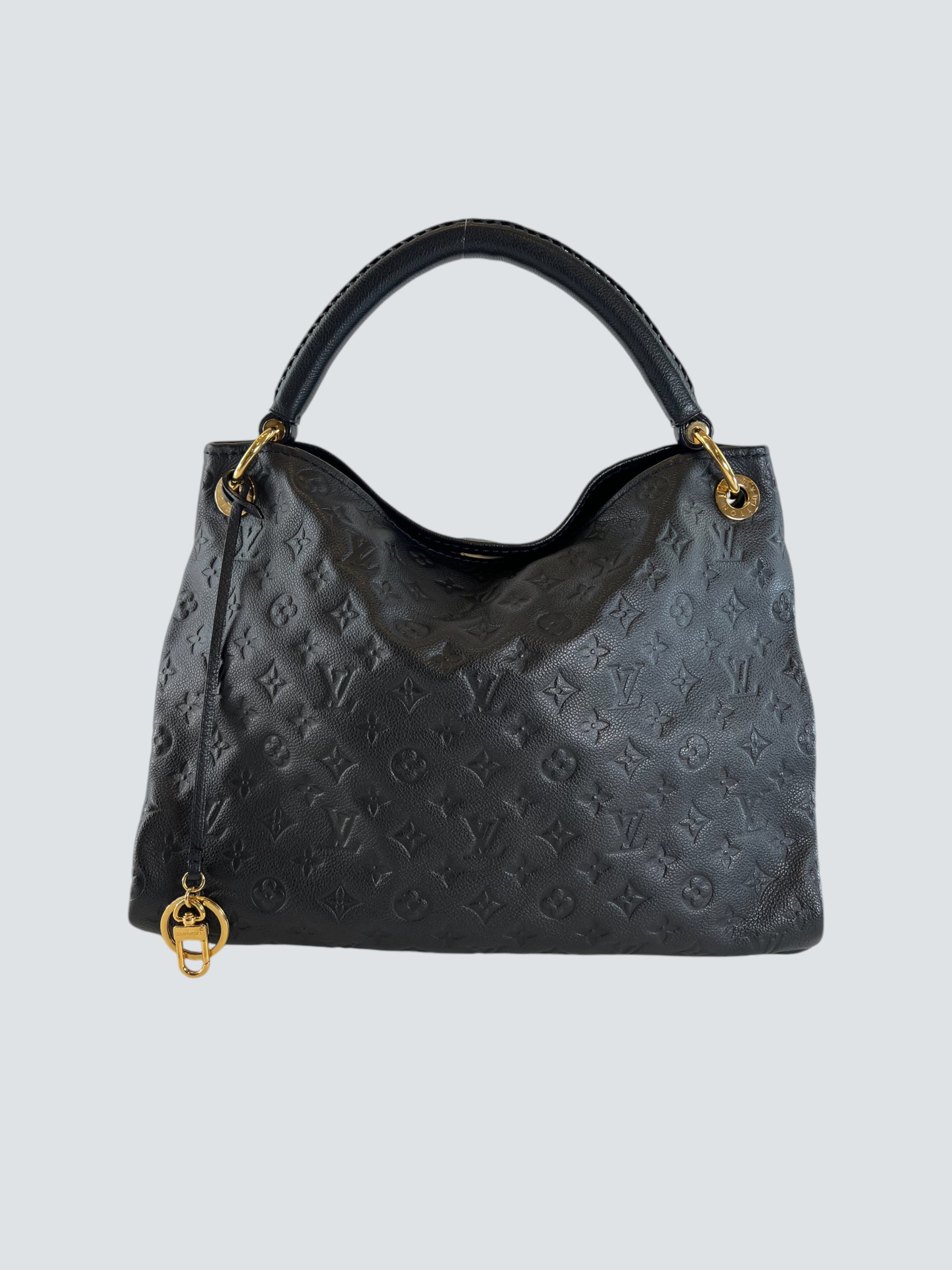 Louis Vuitton Black Empreinte Leather Artsy Hobo – Siopaella Designer ...