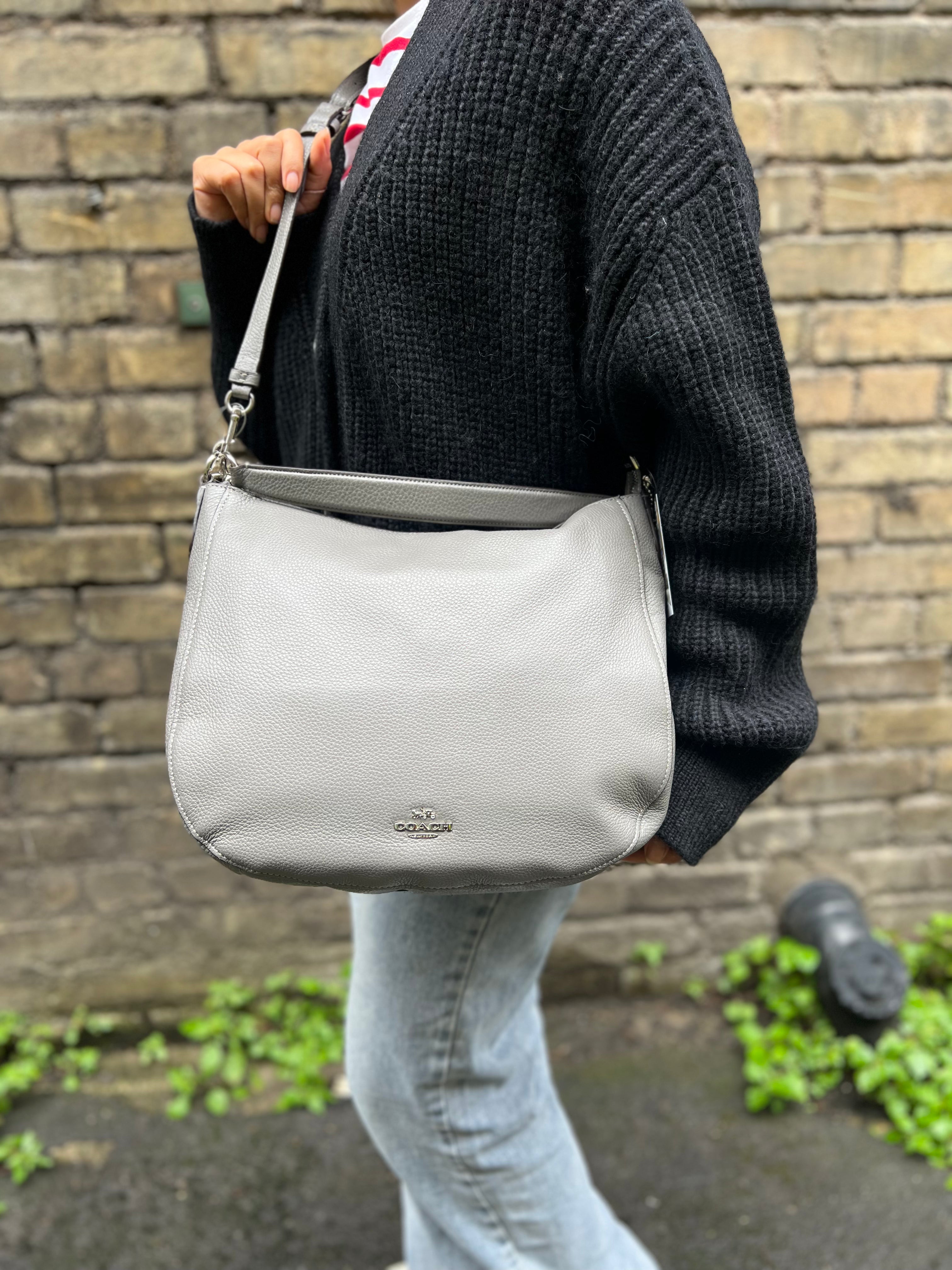 Coach Grey Handbag – Siopaella Designer Exchange
