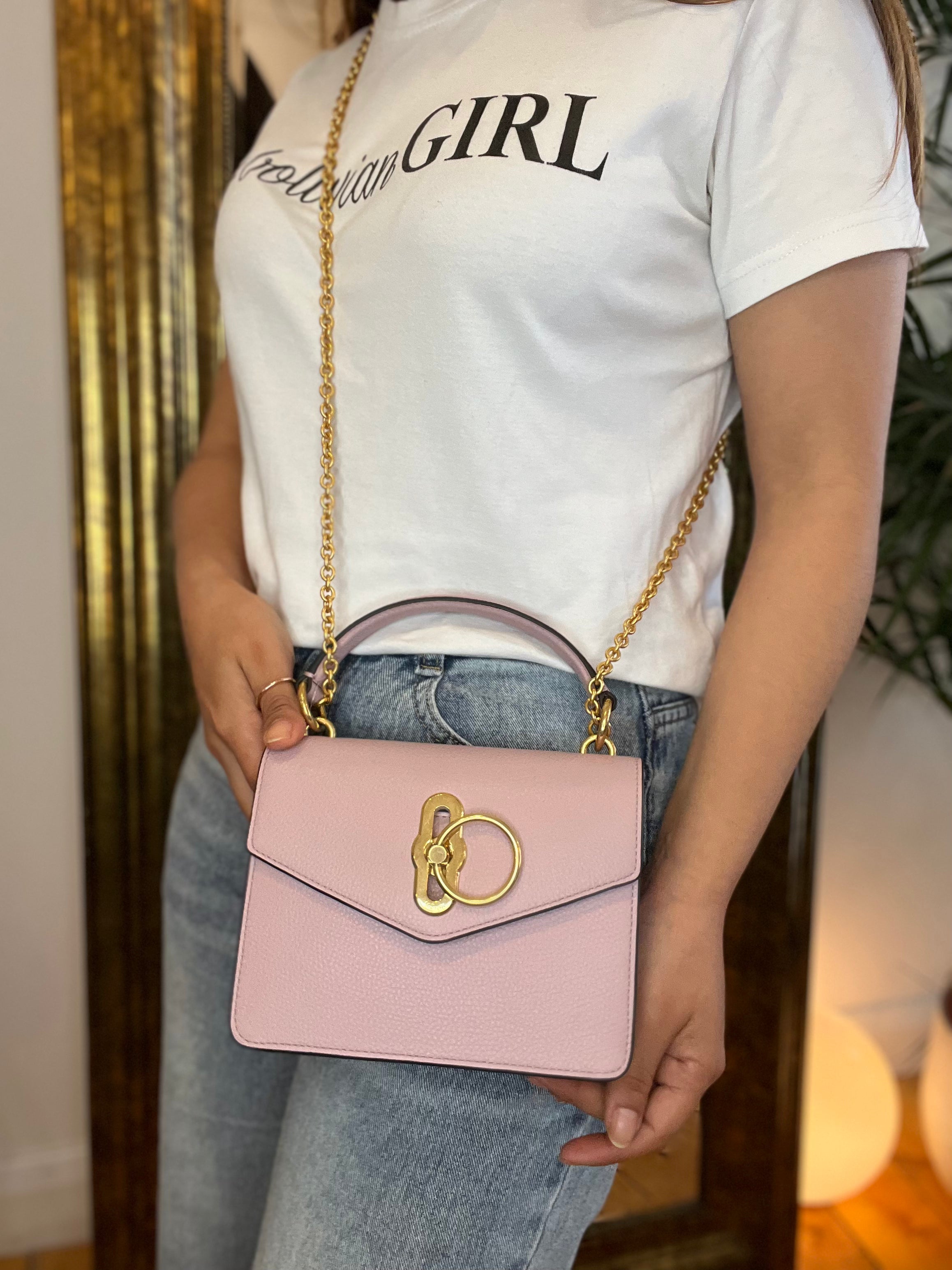 Mulberry Pink Handbag – Siopaella Designer Exchange