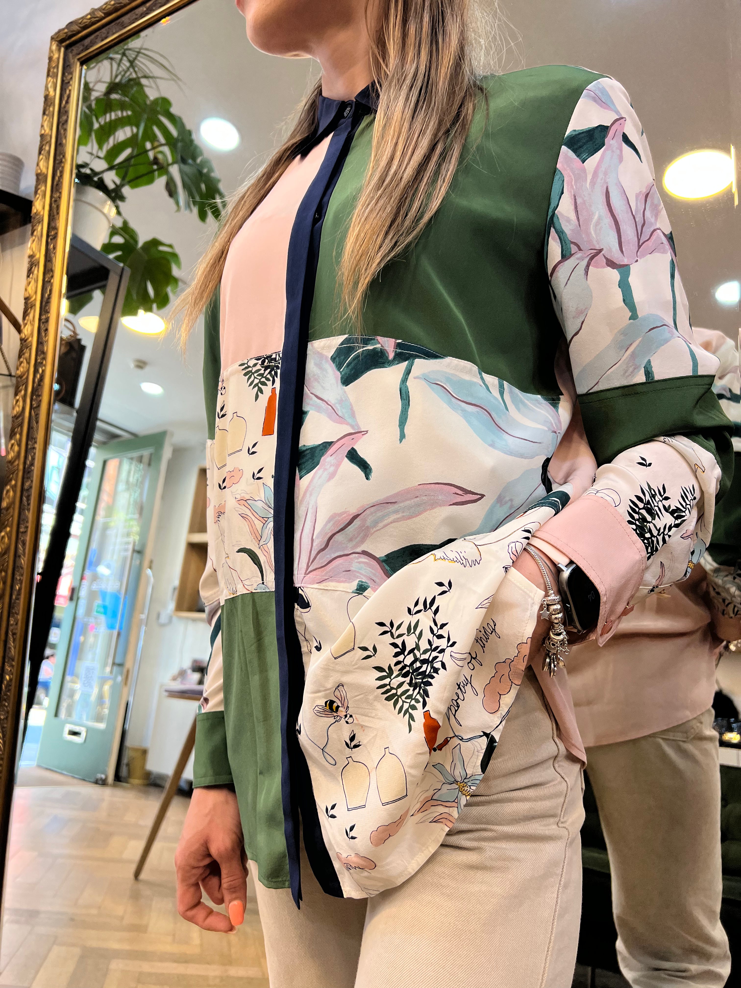 Tory Burch Size UK 10 Multi Colour Shirt – Siopaella Designer Exchange