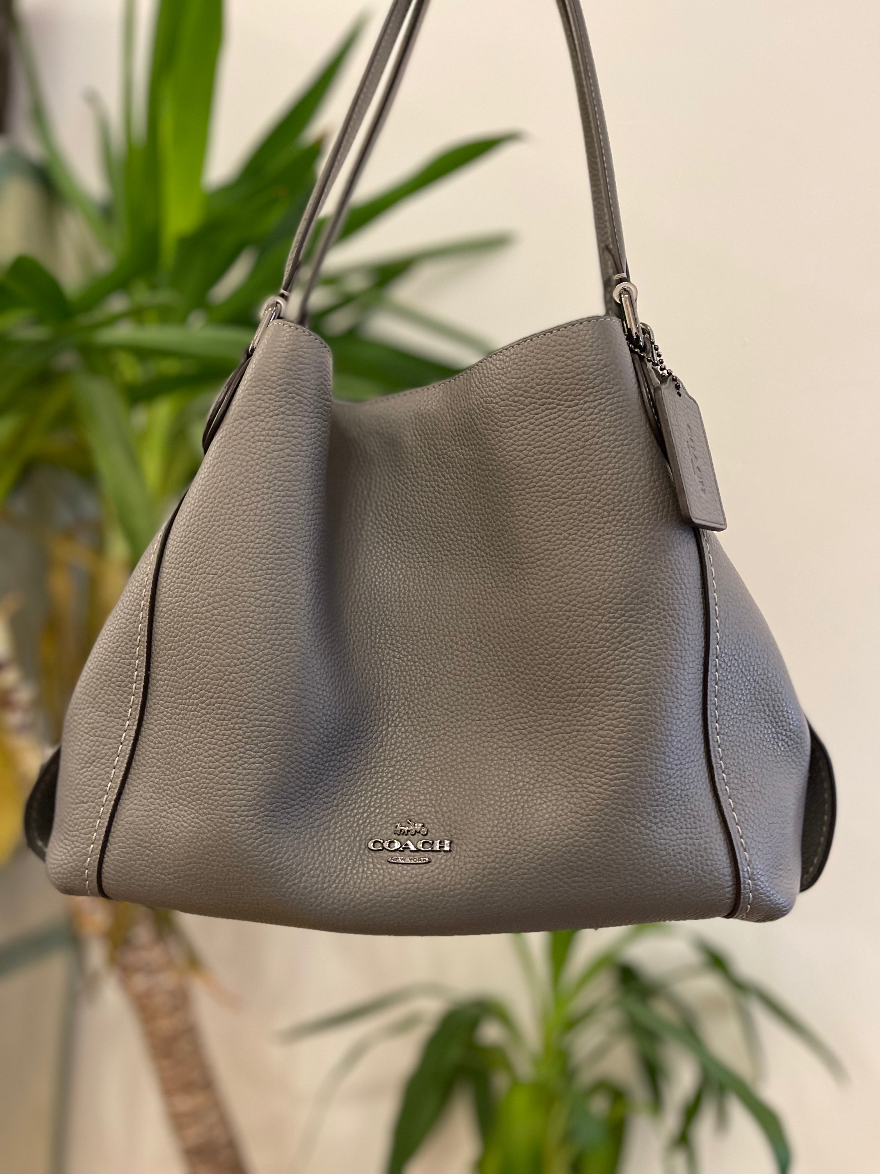 Coach Grey Handbag – Siopaella Designer Exchange