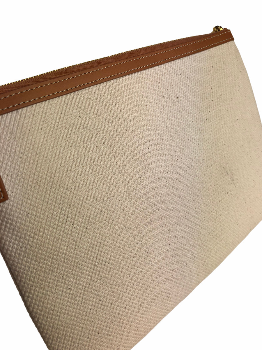 Celine Cream Canvas Pochette - As Seen on Instagram 14/10/2020 ...