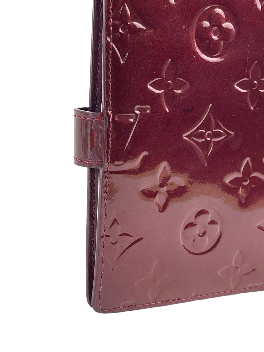 Louis Vuitton Burgundy Vernis Monogram Diary – Siopaella Designer Exchange