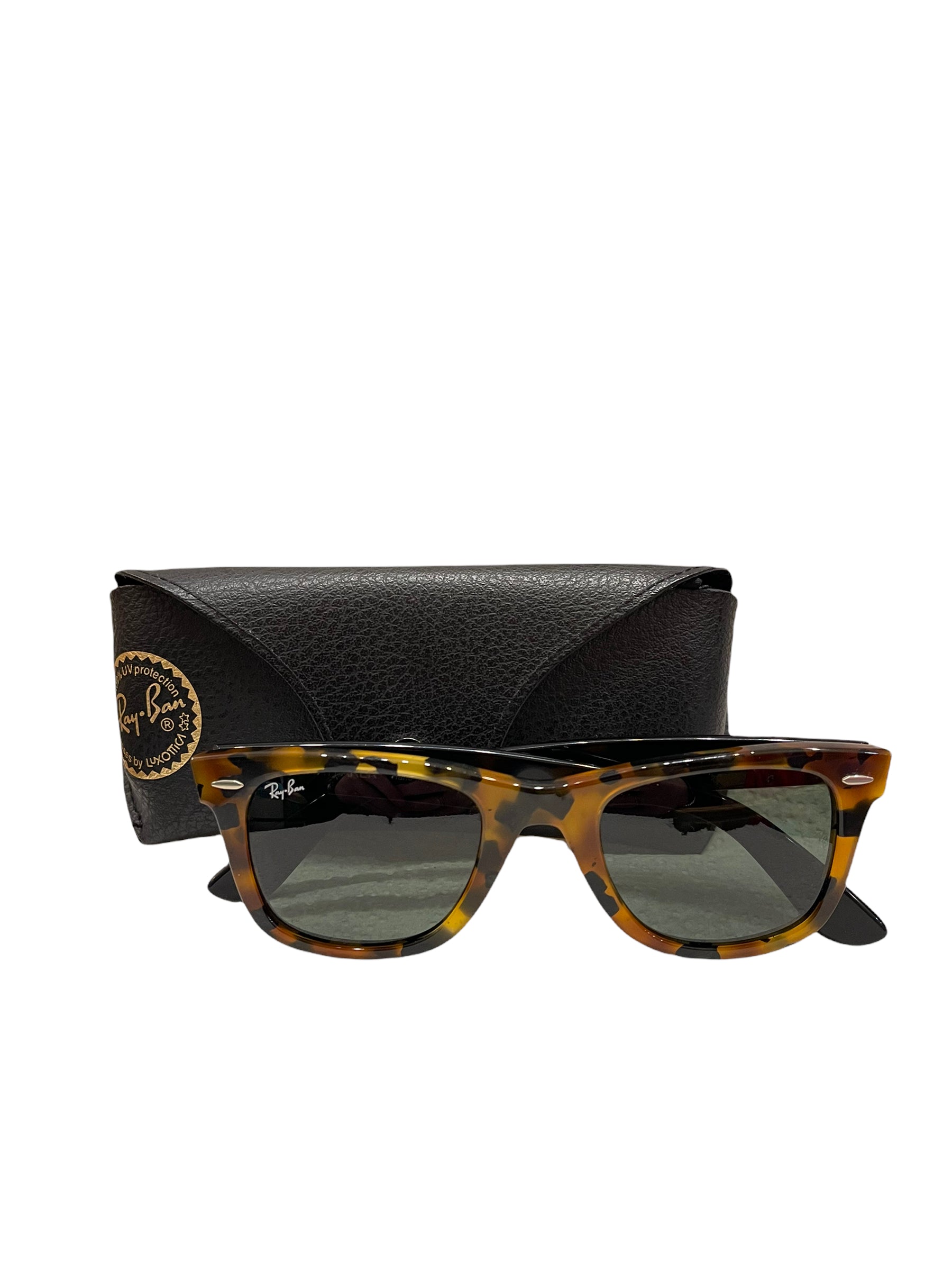 Raybans Tortoise Shell Wayfarer Sunglasses – Siopaella Designer Exchange