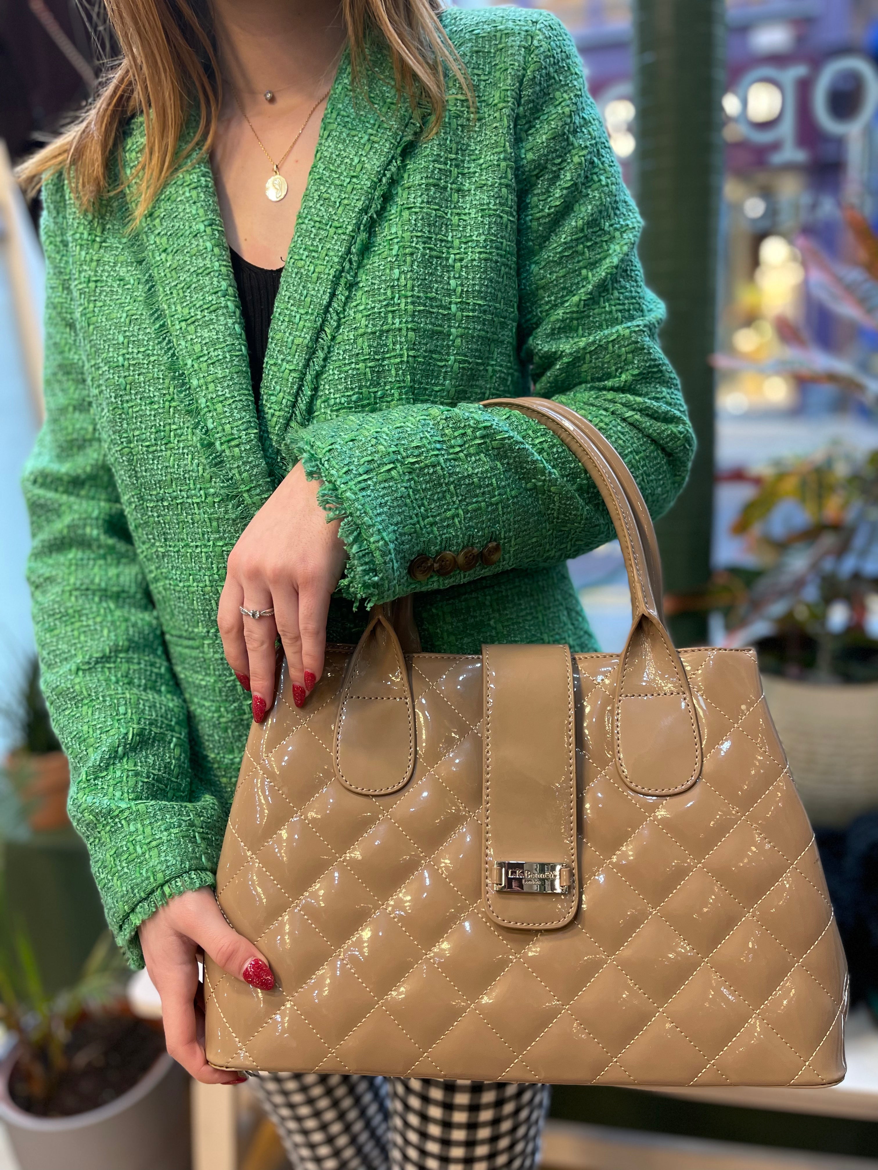 LK Bennett Taupe Handbag - As Seen on Instagram – Siopaella Designer ...