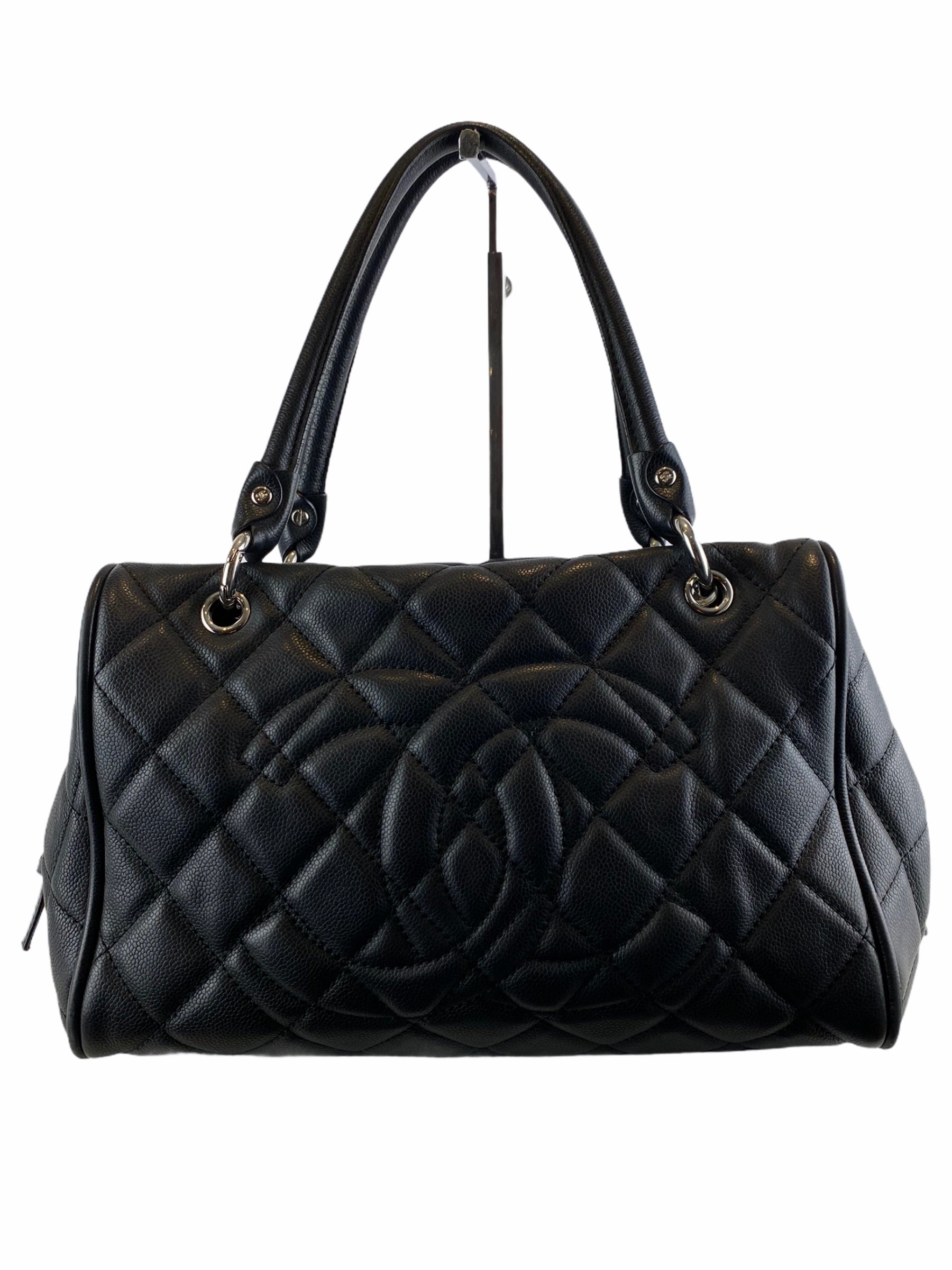 Chanel Black Caviar Leather Bowler - As seen on Instagram 14/04/21 ...