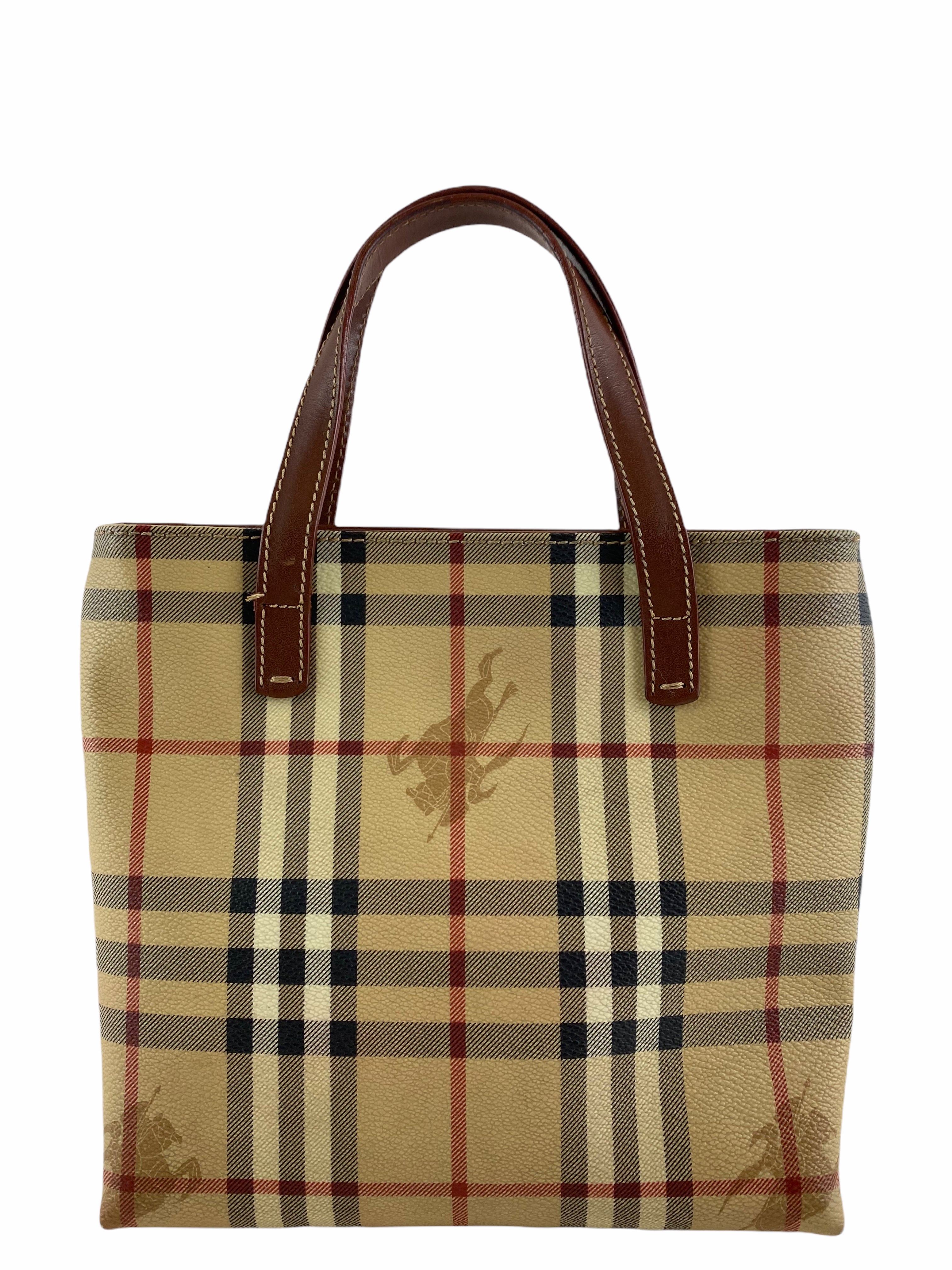 Burberry Classic Nova Check Canvas Tote – Siopaella Designer Exchange