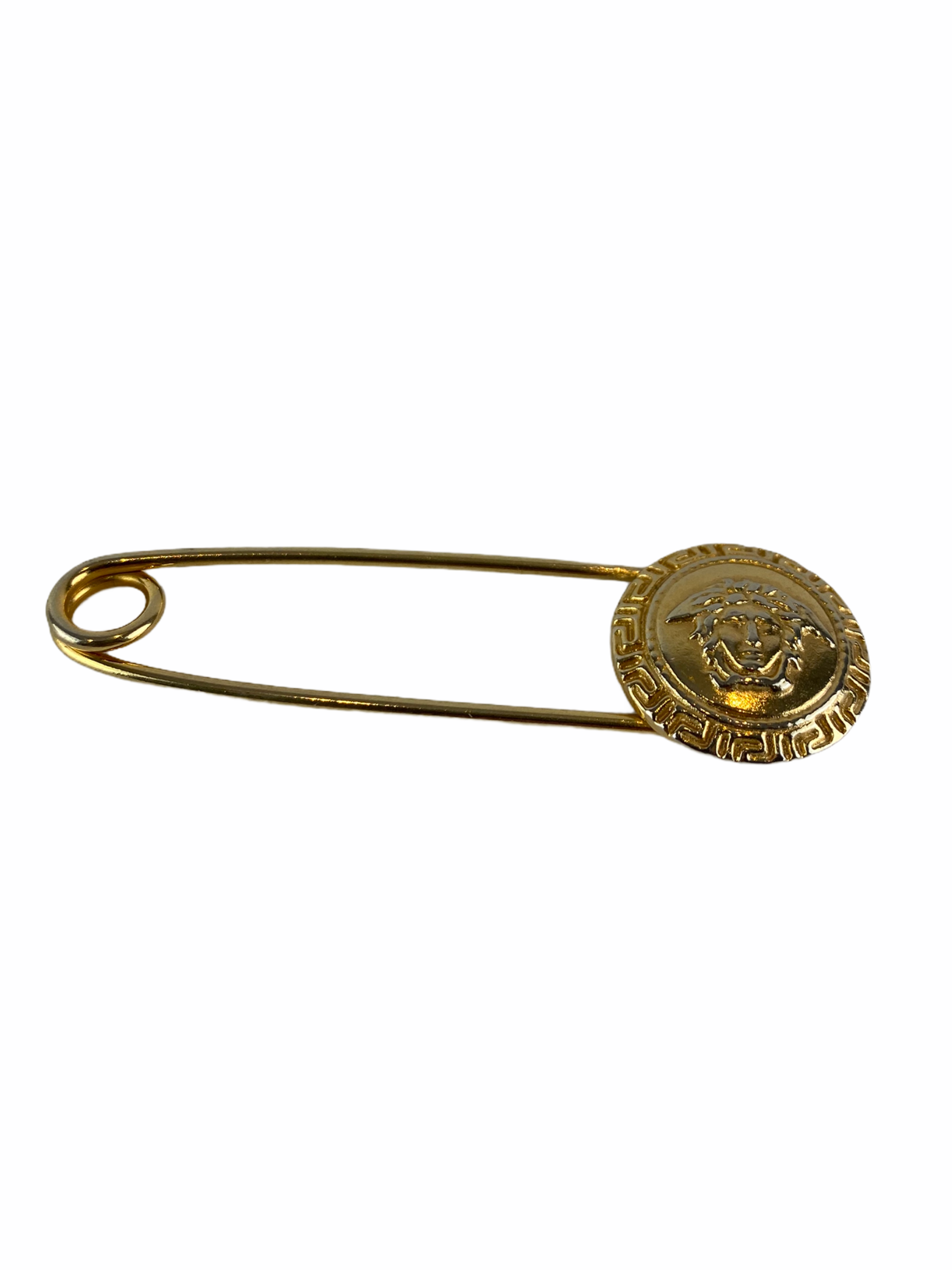 Versace Goldtone Brooch - As seen on Instagram 17/03/21 – Siopaella ...