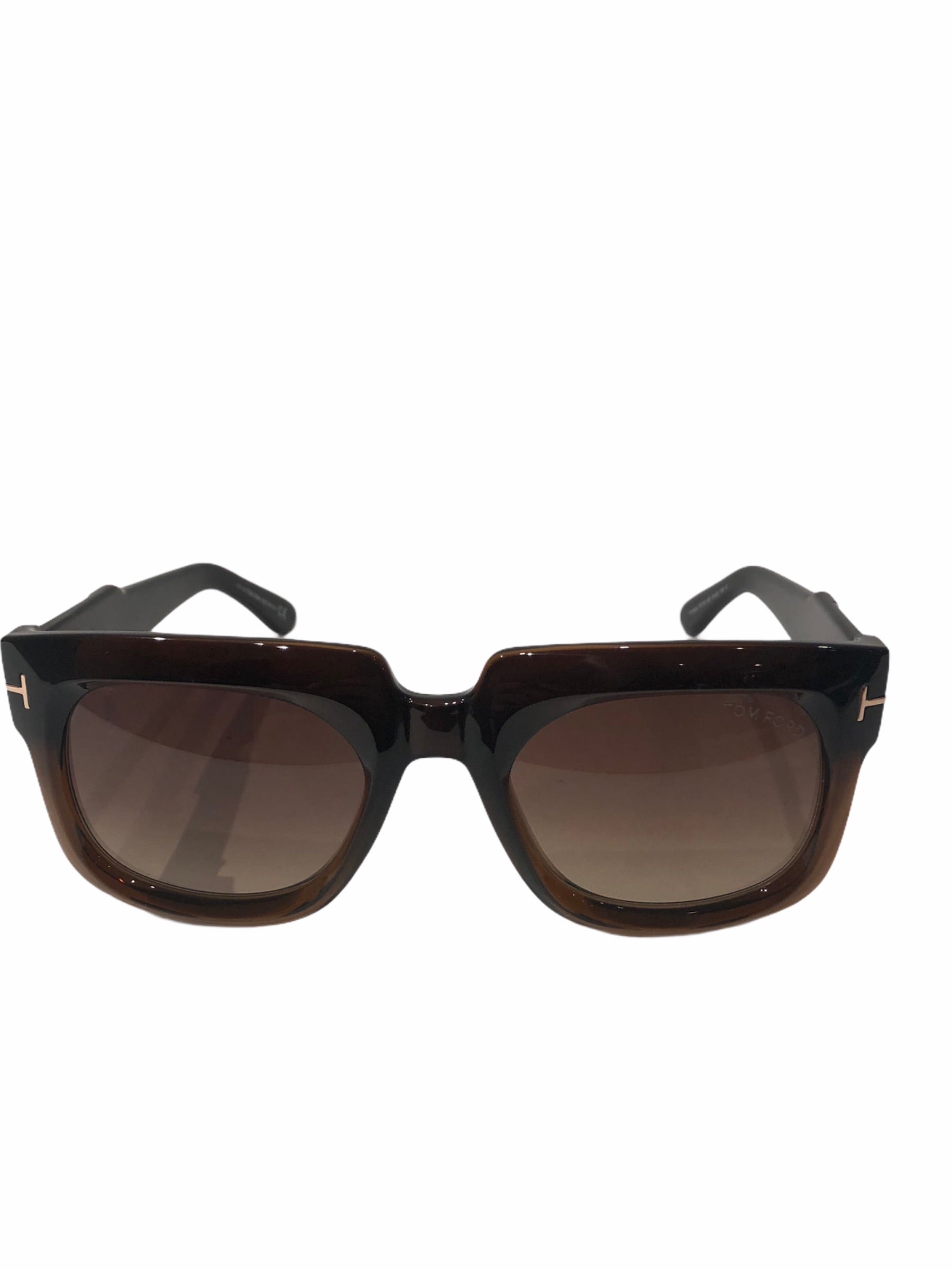 Tom Ford Black & Brown "Christian" Sunglasses - As Seen on Instagram ...