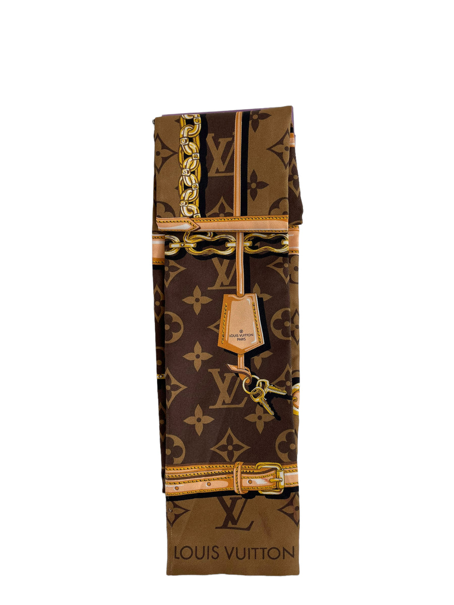 Louis Vuitton Monogram Print Twilly/ Scarf – Siopaella Designer Exchange