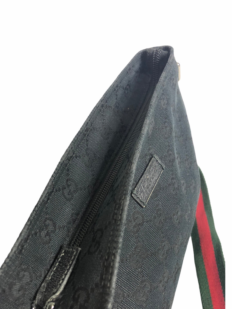 Gucci Black Monogram Canvas Crossbody - As Seen on Instagram 19/11/20 ...
