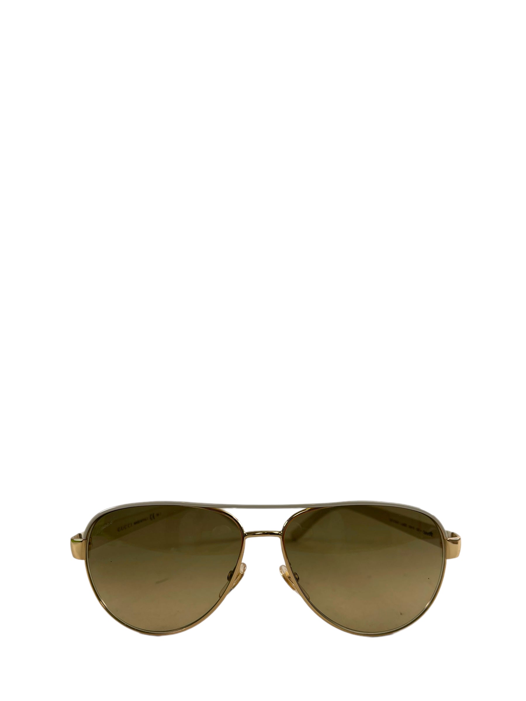 Gucci White Aviator Sunglasses – Siopaella Designer Exchange
