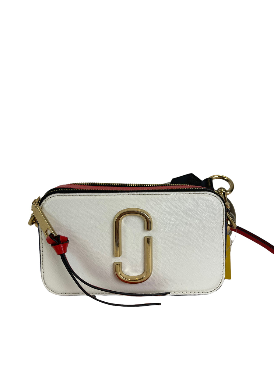 Marc Jacobs Red/White/Blue Leather "Snapshot" Crossbody – Siopaella ...